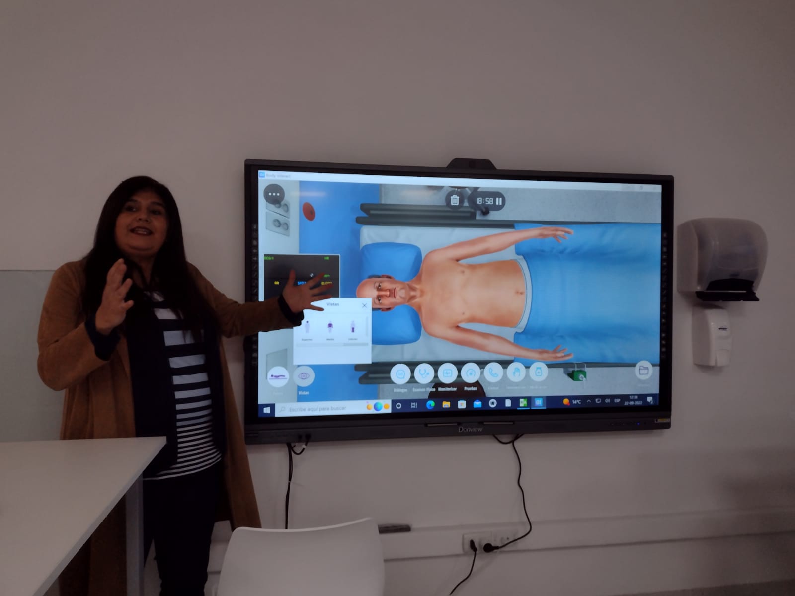 Presidenta del Directorio y salas de simulación virtual: “Son parte del ...